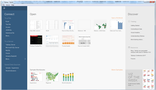 Published Data Sources in Tableau