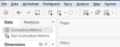 Published Data Sources in Tableau
